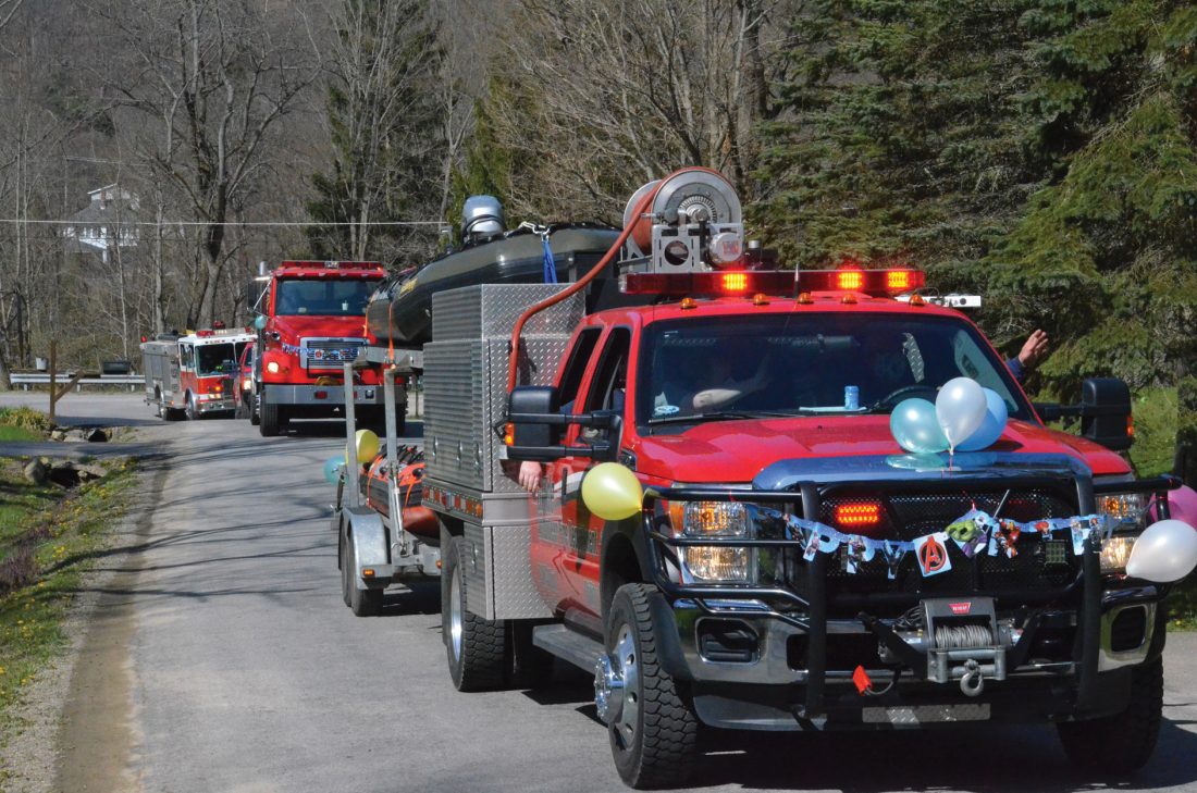 For Glade VFD, April birthdays bring, well, sirens and lights | News ...